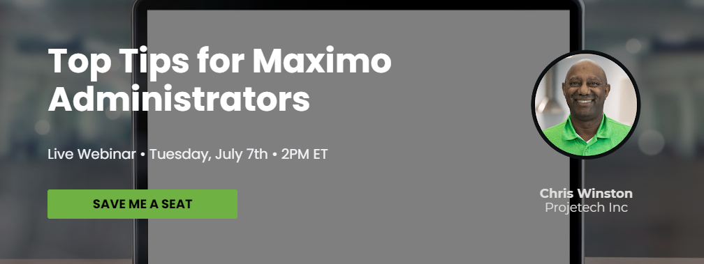 Maximo Application Suite 8: What’s Different with Maximo Application Suite? | Projetech Inc